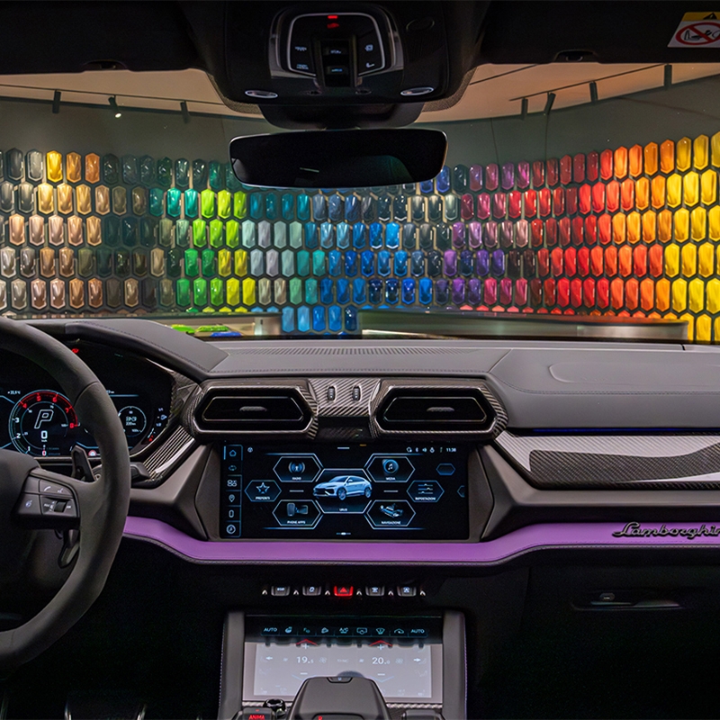 lamborghini interior
